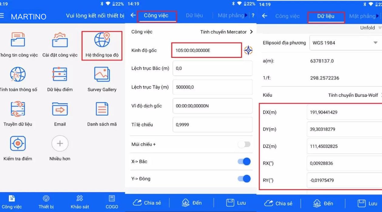 Hướng dẫn sử dụng máy RTK hi-target V200 - Martino